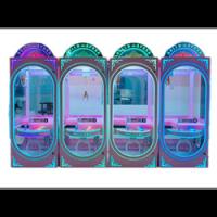 China Playfun Black Metal Full Mounted or Unmounted Shopping Mall Cheap Arcade Prize Gift Game Crane Claw Machine for sale