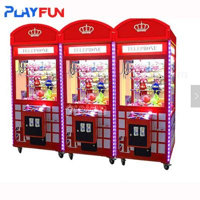 China Plush Toy Wooden Crane Game Machine Gift Prize Game Machine for sale