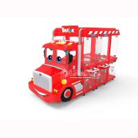 China Popular 6 players 8-10cm stuffed toys truck toy catch claw machine for sale