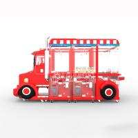 China Popular 6 players 8-10cm stuffed toys truck toy catch claw machine for sale