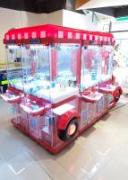 China Popular 6 players 8-10cm stuffed toys truck toy catch claw machine for sale