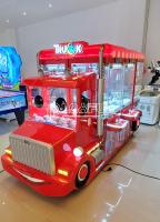 China Popular 6 players 8-10cm stuffed toys truck toy catch claw machine for sale