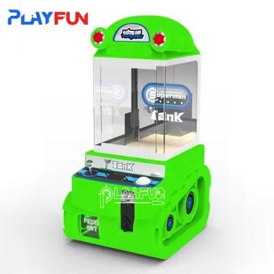China Super Tank Mini Claw Machine 3-4 Inch Plush Toy Crane Machine for sale
