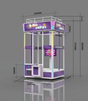 China Giant claw machine catch toys crane machine big claw arcade machine for sale