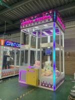 China shopping mall  big  crane claw machine stuffed plush toy catcher grab arcade coin bill games for sale