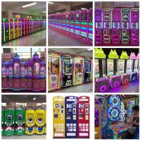 China Customized win every time vending adjustable DIY football coin bill cheap stuffed toy doll claw game machine for sale