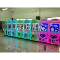 China Crazy Toy 2 Gifts Catch dolls  Machine claw Crane Plush Toy Doll Claw Toy Arcade Games  Machine for sale