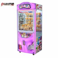 China Crazy Toy 2 Gifts Catch dolls  Machine claw Crane Plush Toy Doll Claw Toy Arcade Games  Machine for sale