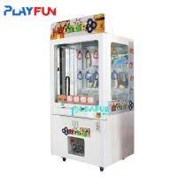 China Key Master game machine with bill banknote and coin acceptor shoe phone gift out prize present vending machine for sale