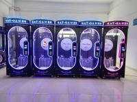 China Indoor Pink Date doll Aluminum Rail Crane Claw Scissors Vending coin operated skill  Arcade game  Machines cut  prize  m for sale