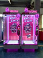 China Indoor Pink Date doll Aluminum Rail Crane Claw Scissors Vending coin operated skill  Arcade game  Machines cut  prize  m for sale