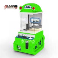 China Playfun mini crane claw machine plush dolls arcade claw game machine for sale
