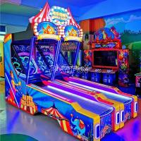 China Indoor Entertainment Happy Sport Bowling 2 Players Arcade Video Happy Rolling Tickets Redemption Game Machine for sale