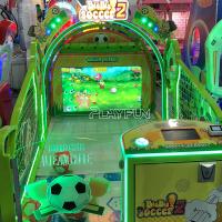 China Playfun Soccer Leagual Kids Redemption Game kids football arcade hall game machine for sale