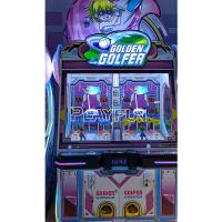 China Playfun Kids Coin Operated Gaming Prize Vending Golf Sports Redemption tickets game machine for sale