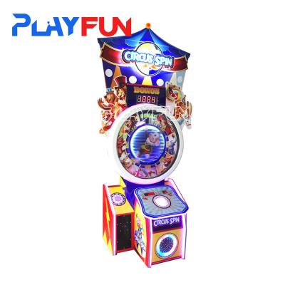China Playfun Coin Operated game machine Circus Spin Smart Lottery Ticket Arcade Redemption Game for sale
