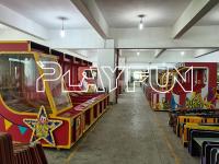 China Playfun Smart monkey lottery machine carnival games redemption tickets game machine for sale
