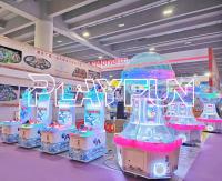 China Playfun kids lottery game machine knock knock hit hammer arcade skill game machine for sale