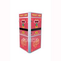 China Stand Up 3 Sides Digital Ticket Cutting Station Eater Hub For Amusement Park for sale