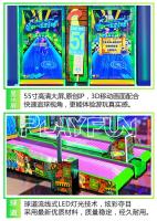 China Playfun New products Delux big size zombie bowling  kiddie bowling game machine  bowling alley arcade games machine for sale