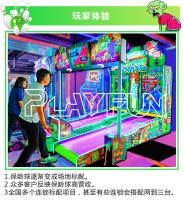China Playfun New products Delux big size zombie bowling  kiddie bowling game machine  bowling alley arcade games machine for sale