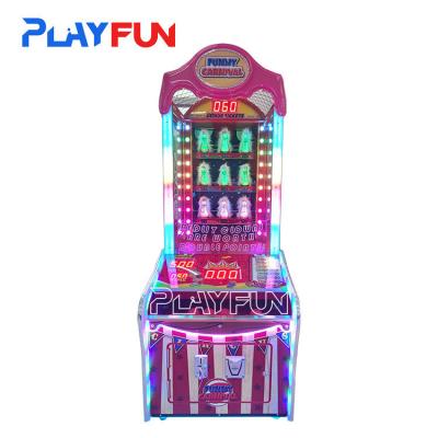 China Playfun kids ball throw Funny Carnival redemption lottery gaming machine arcade hall for sale