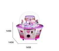 China Newly designed multiplayer gift  candy prize out machine  coin operated game machine for sale
