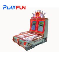 China Coin operated game  arcade bowling ball lane alley skee skill redemption machine for sale