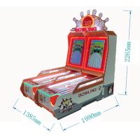 China Coin operated game  arcade bowling ball lane alley skee skill redemption machine for sale