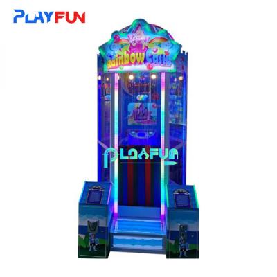 China Rainbow Family Fun Game Machine Ball Drop Kids Game Machine for sale