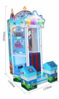 China Rainbow castle  3-8 years child kids funny zone crazy   ball drop fall arcade carnival  redemption lottery ticket game for sale