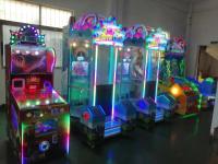 China Rainbow castle  3-8 years child kids funny zone crazy   ball drop fall arcade carnival  redemption lottery ticket game for sale
