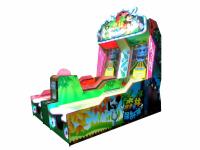China 1 or 2 players Forest jungle kiddie  bowling machine ticket parent-kids arcade game redemption room area family fun cen for sale
