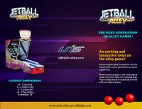 China Jetball alley ticket redemption kit lottery amusement  video arcade  FEC game room indoor  skill Ske ball  bowling game for sale