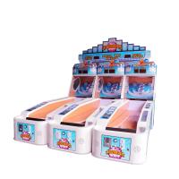 China Indoor Sports amusement park kids Bowling ball Arcade Redemption machines Ticket lottery game for 3 players for sale