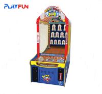China Down The Clown Ball throw Carnival Skill Redemption tickets Game Machine for sale