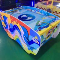 China Indoor amusement park games Coin operated 2 players kids mini air hockey arcade game machine Dolphin Air hockey for sale
