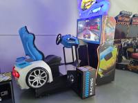 China Simulator Motion Fly Driving car racing car game machine in coin operated for sale