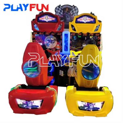 China Indoor amusement park Coin simulator lcd twin Dirty for sale