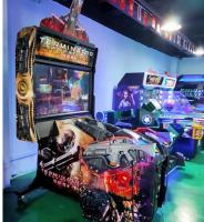 China Arcade coin operated 42 Inch Gun shooting simulator Terminator video game machine for sale