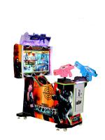 China 32 inch Ultra Fire Power 3 in 1 Gun Shooting The Zombies Alien Arcade Simulator Video Game Machine for sale