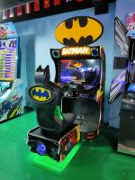 China Amusement Park Coin Operated Bat man Video Car Racing Game Machine for sale
