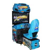 China Indoor Amusement H2 OverDrive Car Racing Arcade Video Simulator Arcade Game Machine For Game Shop Game Center Shopping M for sale