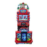China Kids Arcade Coin Operated Kids Car Racing Machine Simulation Racing for sale
