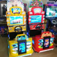 China Kids Arcade Coin Operated Kids Car Racing Machine Simulation Racing for sale