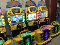 China Kids Arcade Coin Operated Kids Car Racing Machine Simulation Racing for sale