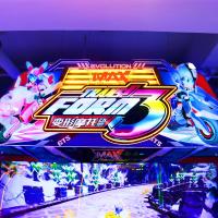 China PlayFun Motion 2 Player Small Kids Racing Motor Video Game Coin Operated Commerce Race Car Arcade Game for sale