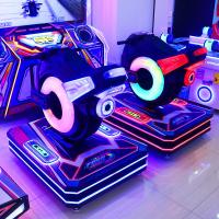 China PlayFun Motion 2 Player Small Kids Racing Motor Video Game Coin Operated Commerce Race Car Arcade Game for sale