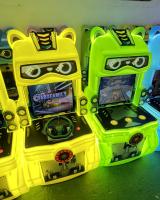 China Coin Operated Arcade Machines Lovely Kids Car Race Game 19'' LCD Arcade Game Machine for sale