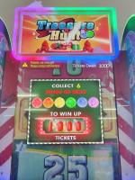 China Playfun Arcade Coin Operated Game Treasure Hunt Crack Cube Redemption Lottery Ticket Games Machine for sale